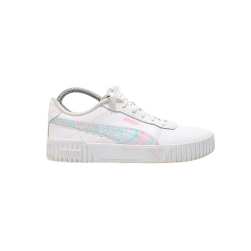 PUMA Carina 2.0 Bubbl3 Dye Low White Sneaker – Drip Outfits